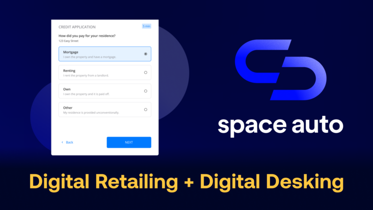 Space Auto Announces Seamless Digital Retailing & Digital Desking ...