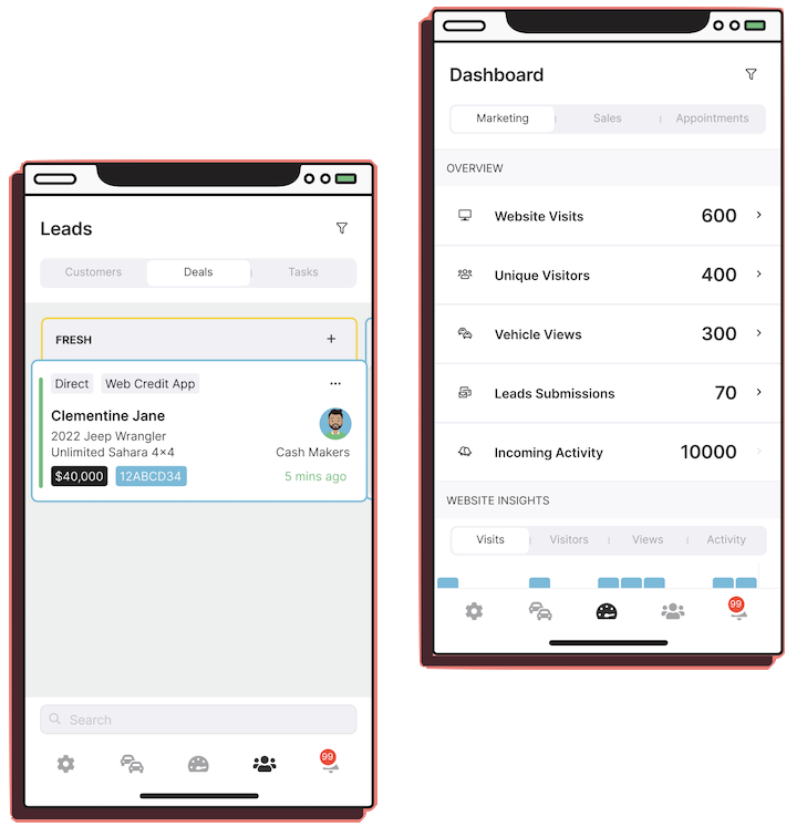 Space Auto App | Automotive CRM, Inventory Management, Reporting and ...